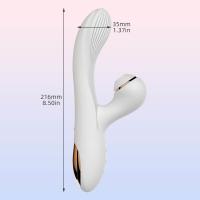 China Medical Silicone Sucking Vibrator 10 Frequency Vibration and Suction G Spot Massager for Women for sale