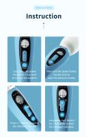 China Intelligent Heating AV Wand Vibrator with Crystal Screen 10 Modes Silicone 139g for sale