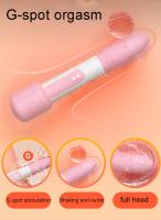China Medical Grade Silicone G-Spot Vibrator 150mm 3 Speed 9 Functions IPX7 Waterproof for sale