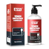 China 300ml Pump Bottle Water Based Personal Lubricant Organic Sex Lube Gel with Fruit Flavors for sale