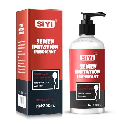 China 300ml Pump Bottle Water Based Personal Lubricant Organic Sex Lube Gel with Fruit Flavors for sale