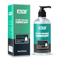 China 300ml Pump Bottle Water Based Personal Lubricant Organic Sex Lube Gel with Fruit Flavors for sale
