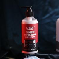 China 300ml Pump Bottle Water Based Personal Lubricant Organic Sex Lube Gel with Fruit Flavors for sale