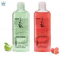 China Water Based Personal Lubricant 100ml Edible Fruit Flavor Smooth Sex Lube OEM for sale