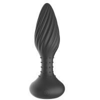 China Vibrating Butt Plug 10-Vibration Vibrations Wireless Remote Control Waterproof Anal Butt Plug for Massaging Prostate for sale