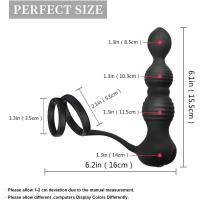 China Wireless Remote Control Anal Butt Plug Prostate Massager 10 Vibration Modes for Men Women for sale
