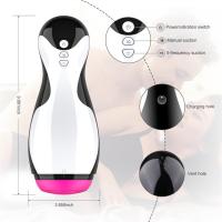 China Electric Heatable Vibration Male Masturbation Cup 10 Modes USB Charging Silicone for sale