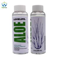 China Water Based Edible Personal Lubricant Gel 100ml Fruit Flavored Massage Oil for Sensual Care for sale