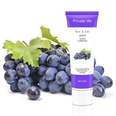 China Water Based Edible Fruit Flavored Sex Lubricant 100ml Organic Oral Gel for sale