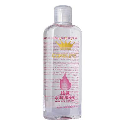 China Water Based Personal Lubricant Gel 100ml Edible Fruit Flavored pH Balanced No Glycerin Parabens for sale