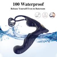 China Remote Control Anal Vibrator Prostate Massager G Spot Silicone 12 Modes USB Rechargeable IPX7 Waterproof for sale