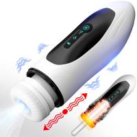 China Automatic Thrusting Masturbator for Men Big Size 270mm Silicone TPE Male Sex Toy for sale