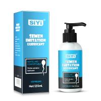 China SIYI Water Based Edible Lubricant 300ml Bulk Bottle Fruit Flavored Personal Gel for sale