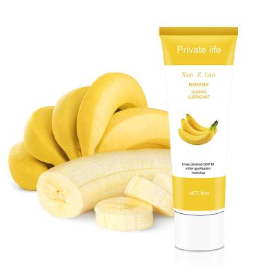China Water Based Edible Sex Lubricant 100ml Fruit Flavored Personal Lubricant Gel Long Lasting for sale