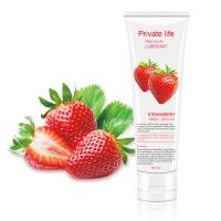 China Water Based Edible Sex Lubricant 100ml Fruit Flavored Personal Lubricant Gel Long Lasting for sale