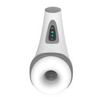 China Rechargeable Silica Gel Male Masturbation Cup with 7 Vibration and 3 Suction Modes for sale