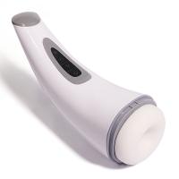 China Rechargeable Silica Gel Male Masturbation Cup with 7 Vibration and 3 Suction Modes for sale