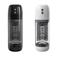 China TORBERS Automatic Sucking Male Masturbator Telescopic Rotating Vibrating Sex Toy 248.5mm 100% Waterproof for sale
