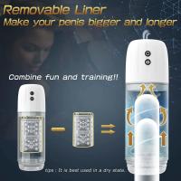 China TORBERS Automatic Sucking Male Masturbator Telescopic Rotating Vibrating Sex Toy 248.5mm 100% Waterproof for sale