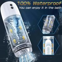 China TORBERS Automatic Sucking Male Masturbator Telescopic Rotating Vibrating Sex Toy 248.5mm 100% Waterproof for sale
