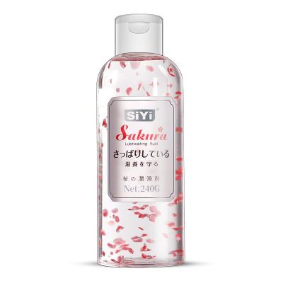 China Cherry Blossom Scented Hydrating Anal Lubricant 100ml for Couples Gay Sex for sale