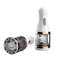 China Automatic Piston Rotating Sucking Male Masturbator Cup 24.1cm Silicone Hands-Free Sex Toy for sale