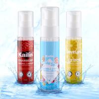 China KAILIN Wholesale 30ml Water Based Strawberry Edible Personal Lubricant for Oral Sex for sale