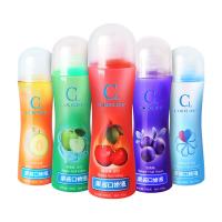 China Water Based Edible Fruit Flavor Sex Lubricant Gel 100ml Organic Plant Base Personal Lube for sale