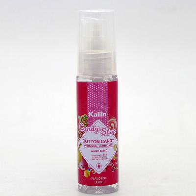 China Kailin 1 oz Water Based Personal Lubricant Strawberry Lemon Flavored Sex Lube for sale