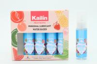 China Kailin 1 oz Water Based Personal Lubricant Strawberry Lemon Flavored Sex Lube for sale