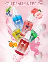 China Water Based Personal Lubricant 30ml Natural Edible Fruit Flavor Vegan Sex Lube for Men Women for sale
