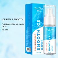 China Wholesale Water Soluble Personal Lubricant 60ml Ice Heat Sensual Massage Gel for sale