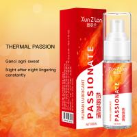 China Wholesale Water Soluble Personal Lubricant 60ml Ice Heat Sensual Massage Gel for sale
