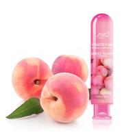 China 80ml Water Based Edible Lubricant Gel 5 Flavor Sex Lube for Couple Adult Anal Oral for sale