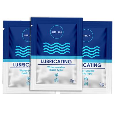 China Wholesale Custom 8ml Sachet Water Based Personal Jelly Sex Lubricant for Sex Toys for sale
