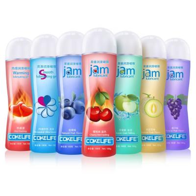 China Flavored Water Based Personal Lubricant 100ml Tube with Vitamin E for Men Women for sale