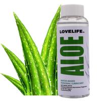 China Water Based Personal Lubricant Organic Aloe Vera Gel for Sensitive Skin 100ml Edible Flavored for sale