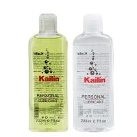 China Kailin Organic Water Based Personal Lubricant 200 ml Flavored Massage Oil Strawberry Apple Blueberry Peach Lemon for sale