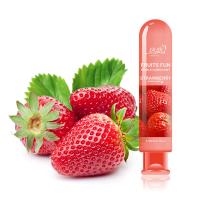 China 80ml Water Based Edible Personal Lubricant Fruit Flavored Sex Lube for Vaginal Anal Use for sale
