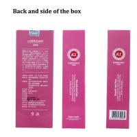 China Private Label Water Based Personal Lubricant 50ml CE Certified Smooth Sex Gel for Women for sale
