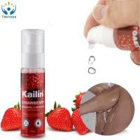 China 30ml Water Based Strawberry Flavored Personal Lubricant 5 Pack Sex Lube for Couples Anal Vaginal Moisture for sale