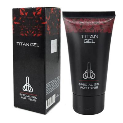 China Men Titan Gel Penis Massage Enhancement Cream 50ml Herbal Premature Ejaculation Treatment for sale