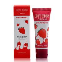 China Water Based Personal Lubricant 100ml Fruit Flavor Edible Sex Lube Wholesale for sale
