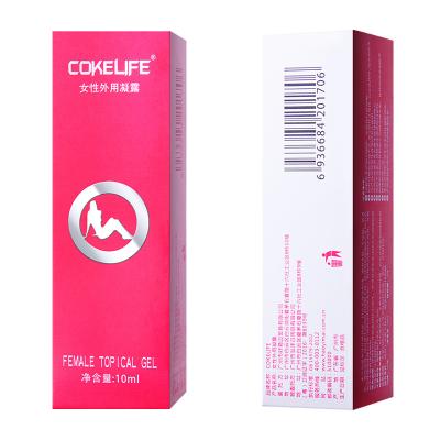 China COKELIFE 10ml Female Orgasm Gel Sex Climax Serum for Pleasure Enhancement OEM ODM for sale