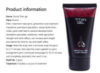 China TITANGEL Men Enlargement Cream 50ml Herbal Massage Gel for Penis Enhancement Nursing for sale
