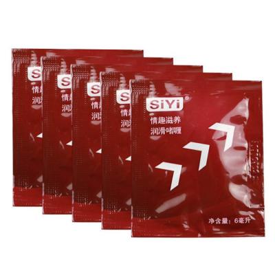 China SIYI Water-Based Personal Lubricant Gel 6ml Sachet Body Massage Oil for Sensitive Skin for sale