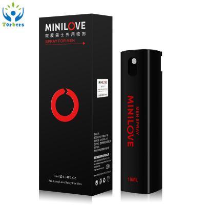 China MINILOVE Pro-Long Love Spray 10ml Extra Strong Male Sex Spray for Men Lasting Performance for sale