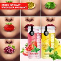China Fruity Oral Sex Lubricant Gel 100ml Water Based Anal Vaginal Lube for Women Men for sale