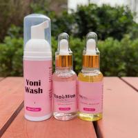 China Private Label pH Balanced Yoni Wash Foam 100ml Vaginal Tightening Gel Care Set for sale