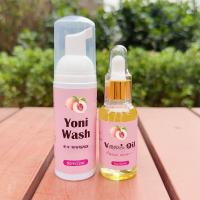 China Private Label pH Balanced Yoni Wash Foam 100ml Vaginal Tightening Gel Care Set for sale